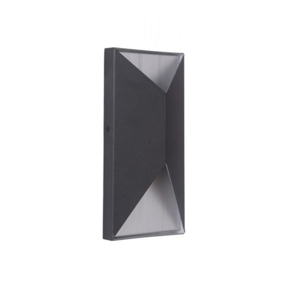 5"W Craftmade Peak Small LED Pocket Sconce Outdoor Z3402-TBBA-LED ...