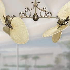 Dual Ceiling Fans / Double Headed Ceiling Fan - Twin Motors ...